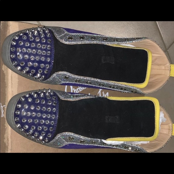 Christian Louboutin | Shoes | Christian Louboutin Red Bottoms Glitter ...